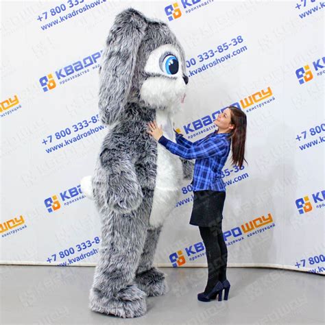 Купить костюм Зайца 2,5м надувная ростовая кукла