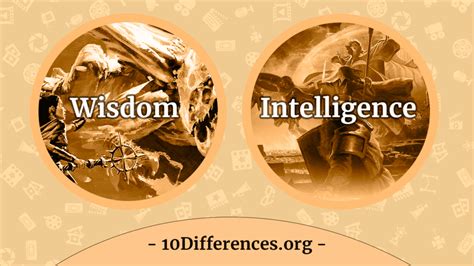 Sabiduría Vs Inteligencia En Dandd 5e ¿cuál Es La Diferencia Ieb