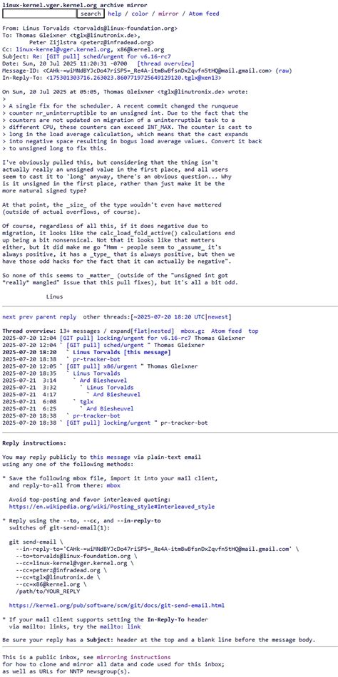 Kernel Linux 616 Rc7 Corrige Bug Que Distorcia A Carga Média