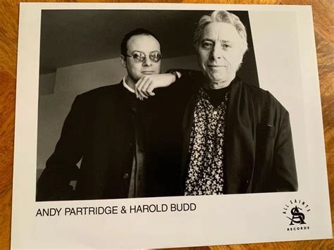 Andy Partridge Harold Budd Original Photo Press Xtc £3162 Picclick Uk