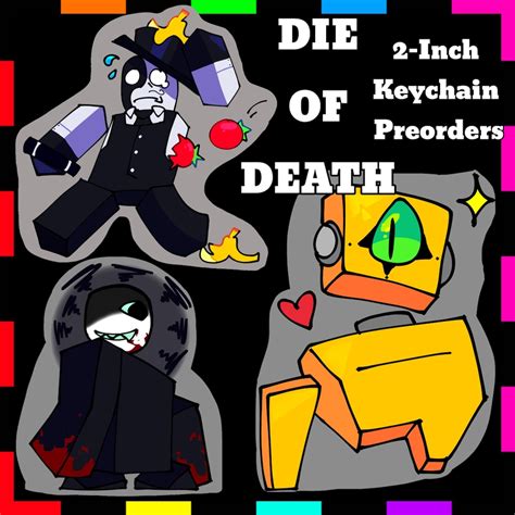 Preorder Die Of Death Keychains Pursuer Artful Harken Dod