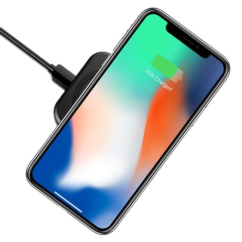 10w Fast Qi Wireless Charger Pad For Apple Iphone X 8 Plus