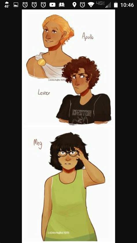 Apollo Lester Meg Percy Jackson Fan Art Percy Jackson Art Percy