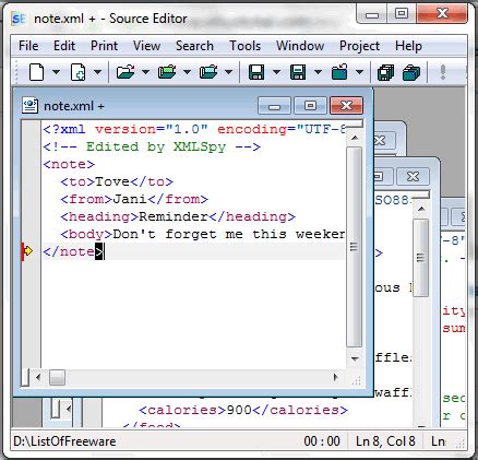 Best Free XML Editor Software For Windows