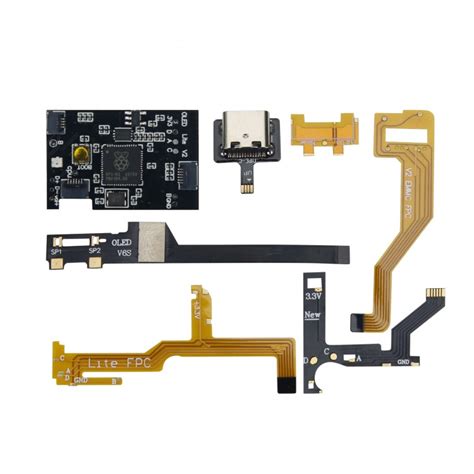 Picofly Oled Lite V2 3 In 1 Oled V6 Chip Oled Mod Chip Suitable For Raspberry Pi Ns Diy Projects
