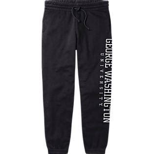 George Washington Pants George Washington University Two Tone Joggers