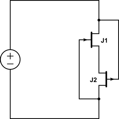 Transistors Creating A Circuit With Negative Differential Resistance