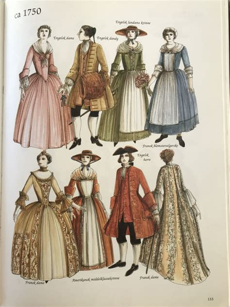 18th Century Fashion Discover 900 Colonial18th Century Style Ideas