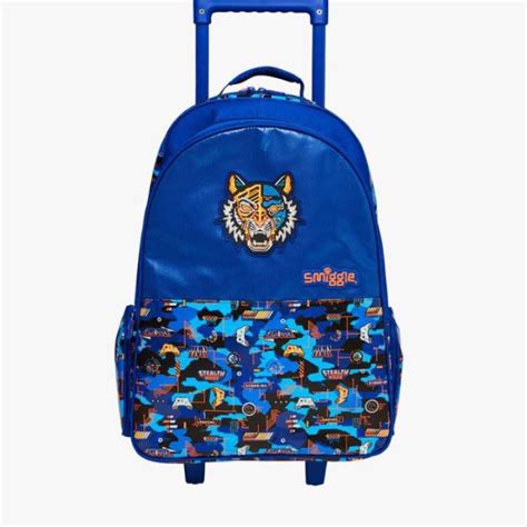 Jual Smiggle Trolley Backpack Bag Lion Tiger Macan Singa Tas Troli Original Di Seller Garuda