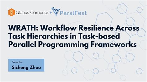 Wrath Workflow Resilience Across Task Hierarchies In Task Based