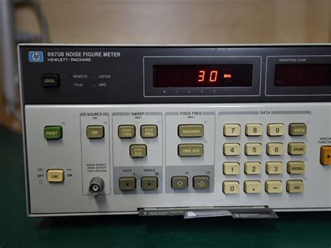 Yahooオークション Hp 8970b Noise Figure Meter ②