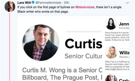 Huffington Posts Black Voices Gets Called Out For Having White