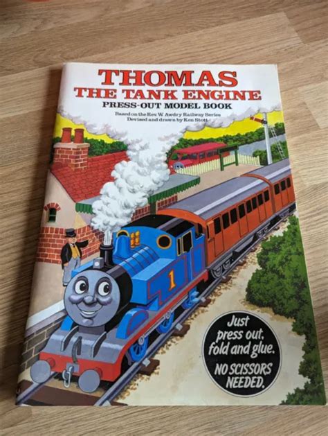 Thomas The Tank Engine Press Out Model Book By Christopher Awdry
