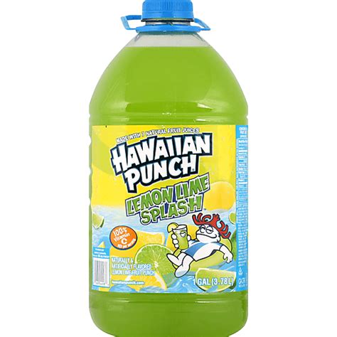 Hawaiian Punch Fruit Punch Lemon Lime Splash 1 Gal Shop Trucchis