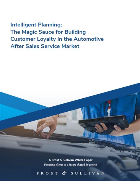 Intelligent Planning Building Customer Loyalty In The Automotive Market