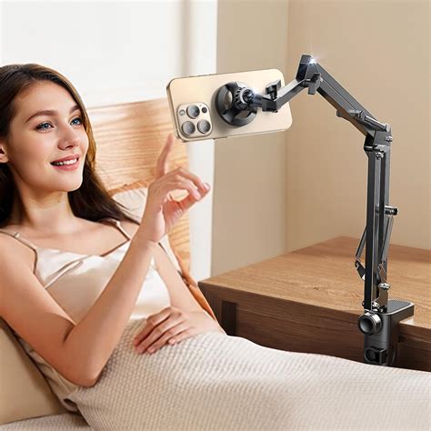 Universal Cell Phone Clip Holder Clamp Mount Flexible 360