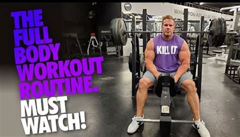 No Time To Train Try 4x Mr Olympia Jay Cutlers Full Body Workout