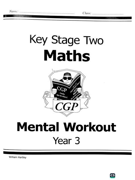 Cgp Ks2 Mental Maths Workout Year 3 2014 S A Files Pdf