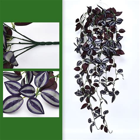 Kqjqs Artificial Green Wall Hanging Indoor Plastic Leaf Decoration