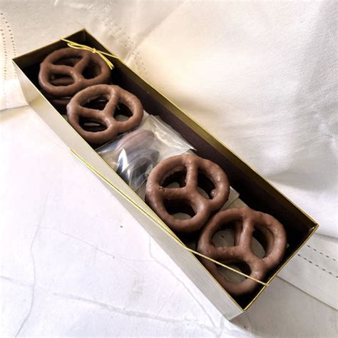 Pretzel Twists Milk Chocolate 12 Hope Chocolates