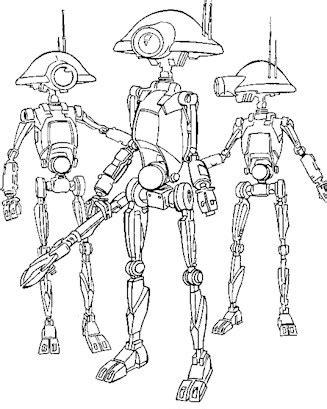 Star Wars Coloring Pages Droids