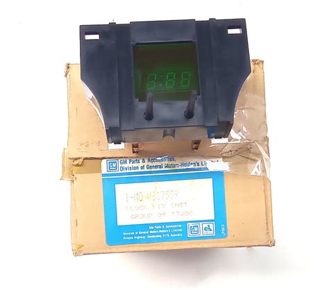 Vl Cluster Digital Clock Assembly