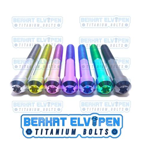 Jual Baut Titanium Small Head D Kasar M X Drat Panjang Mm Cm Grade Shopee Indonesia