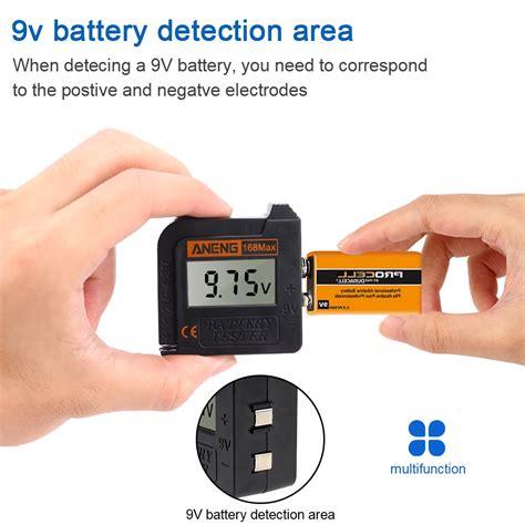 Digital Lithium Battery Capacity Tester Universal Test Checkered Load Analyzer 168Max Shopee