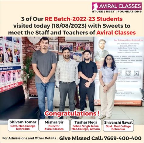 aviral classes on linkedin 🎉celebrating success 🏥👩‍⚕️ big cheers to