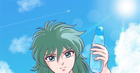 聖闘士星矢 海とラムネと瞬 Soranoiro⭐️のイラスト Pixiv