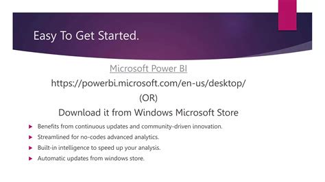 MICROSOFT POWER BI PPT Pptx MICROSOFT POWER BI PPT Pptx