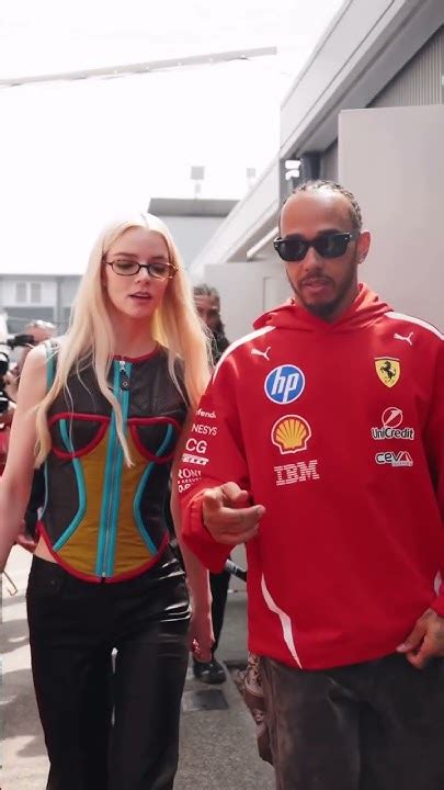 Lewis Hamilton Y La Actriz Anya Taylor Joy Japanesegp 🇯🇵 Hamilton