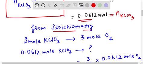Solved The Thermal Decomposition Of Potassium Chlorate Can Be Used To
