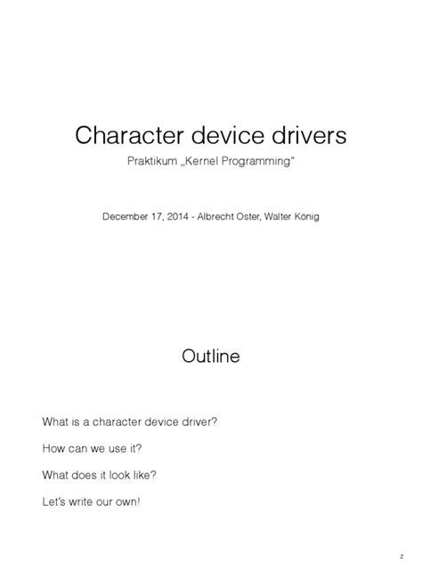 device driver presentation pdf device driver computer file