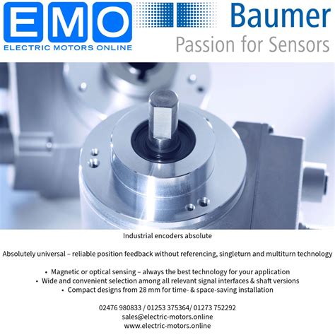 Richard Schembri On Linkedin Encoder Encoders Baumer Emo