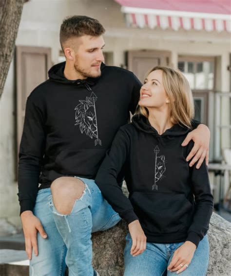 Cute Matching Couple Sweatshirts