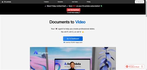 dr lambda your ai agent to help you create professional slides