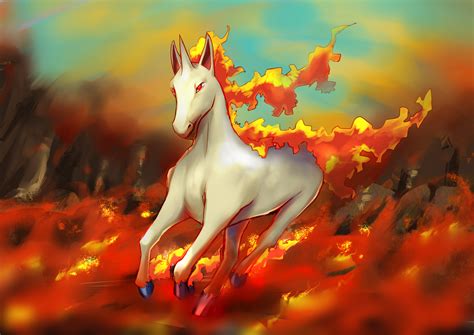 Rapidash Fan Art