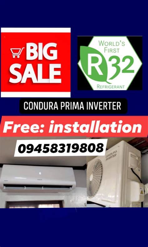 Sharp Split Type Aircon Inverter Tv And Home Appliances Other Home