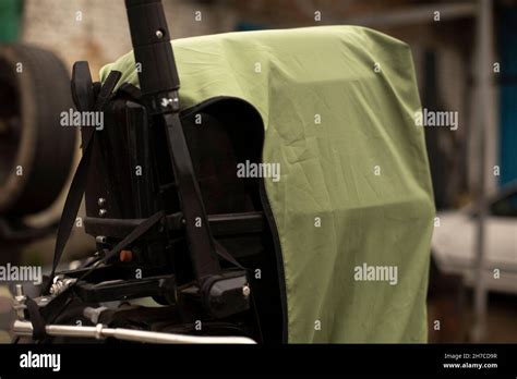 Cover On The Engine From The Boat Boat In Detail Gasoline Engine On A Motor Boat Stock Photo