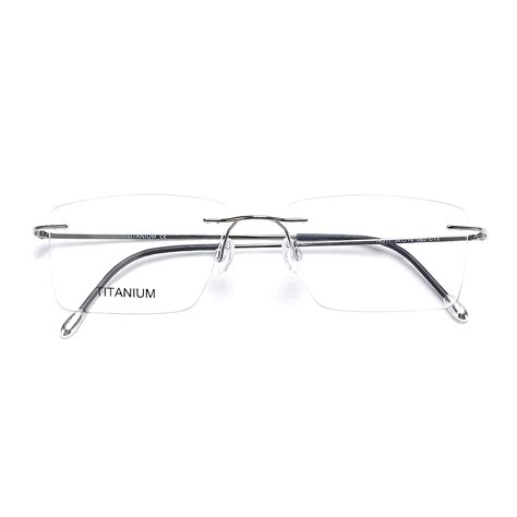 Titan Rimless Eyeglass Frames