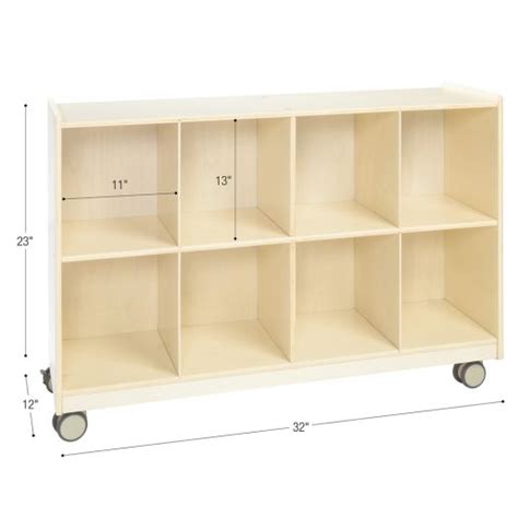Cubby Shelf Natural Spaces Wooden Storage Cube