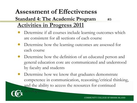 Ppt Neasc Phase I Assessment Of Effectiveness Standards 1 11