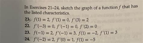 solved in exercises 21 24 sketch the graph of a functionſ