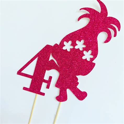 Trolls Four Tour 4th Birthday Parties Christmas Ornaments Holiday Decor