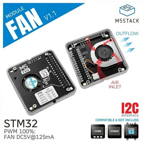 M5stack Fan Module V11 For M5core M5stack M013 V11
