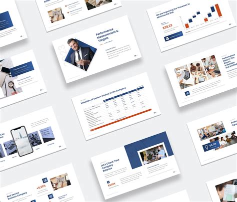 Annual Report Deck Presentation Template On Behance