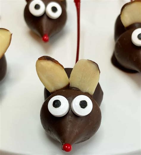 Chocolate Covered Cherry Mice Emilyfabulous