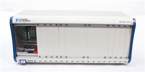 National Instruments Ni Pxie 1075 18 Slot Pxi Chassis Pxi E Mainframe