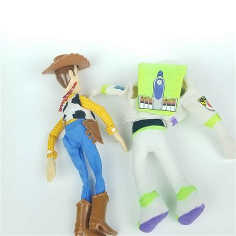 1995 Toy Story Buzz Lightyear Woody Puppets Toys Burger King Disney